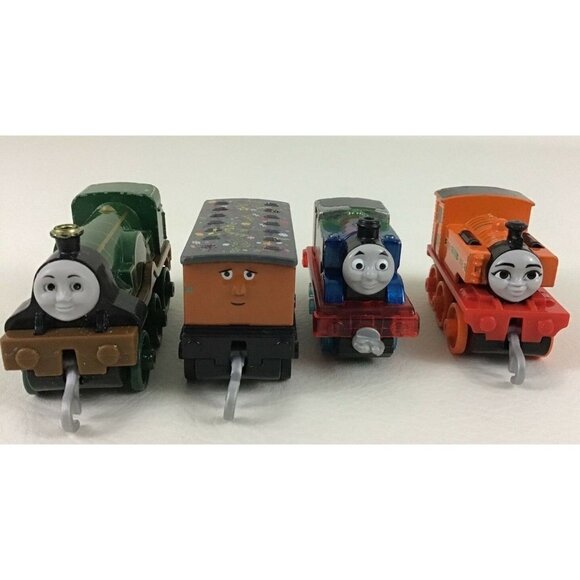 Mattel | Toys | Thomas Friends Train Engines Emily Annie Nia Thomas 4pc ...